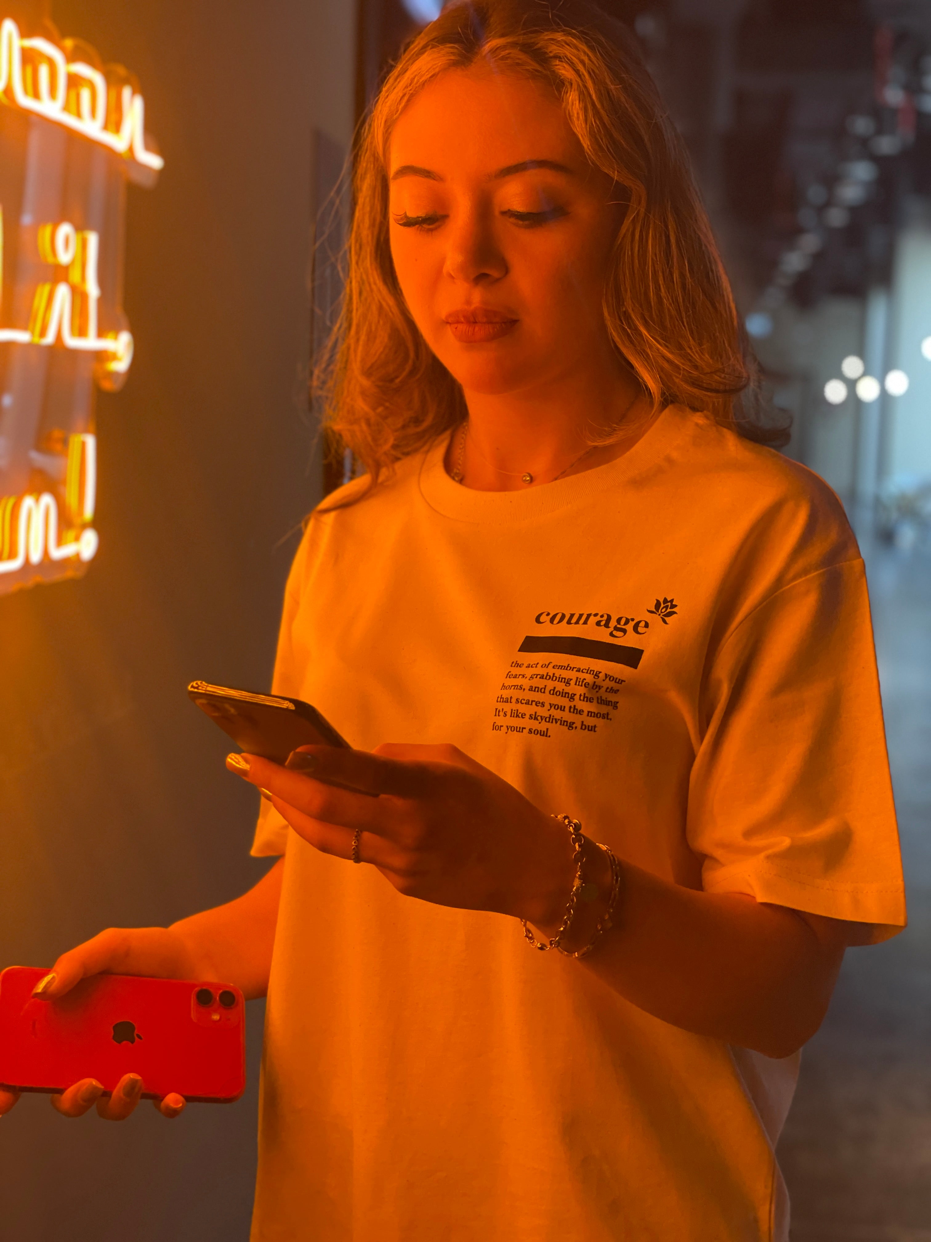 A curated selection of oversized definition t-shirts designed to empower.